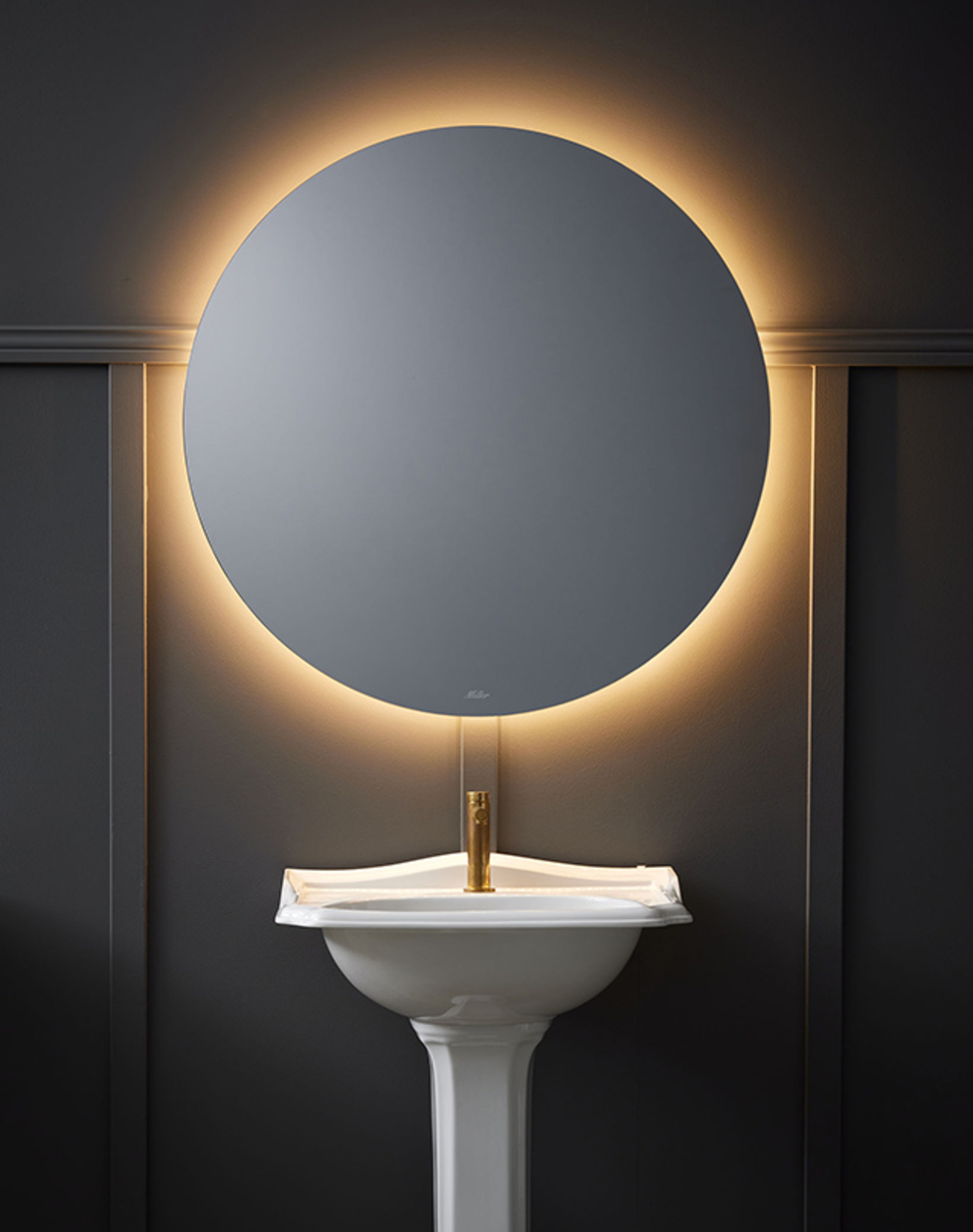 Ambient LED Mirrors - Miller Bathroom