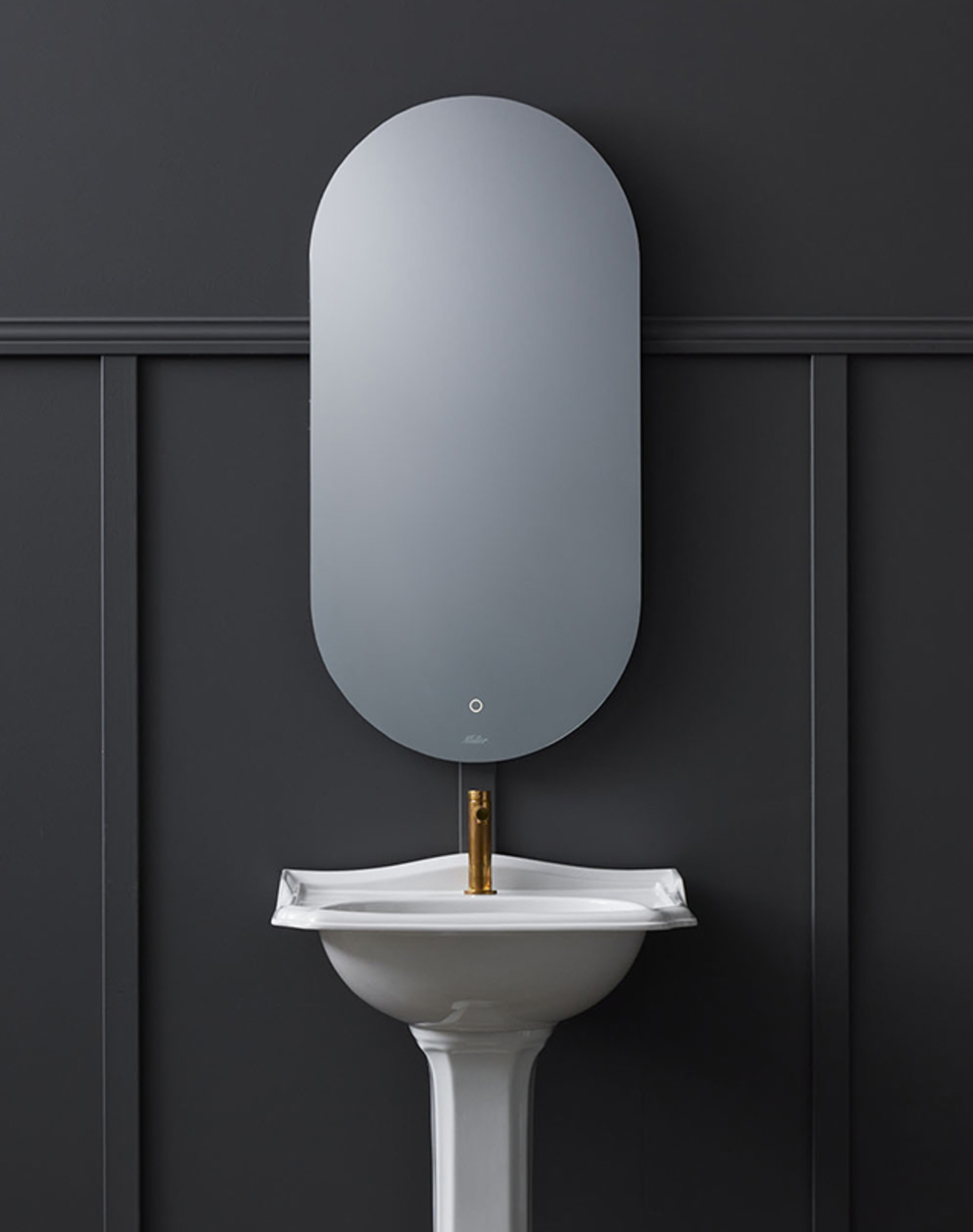 Ambient LED Mirrors - Miller Bathroom